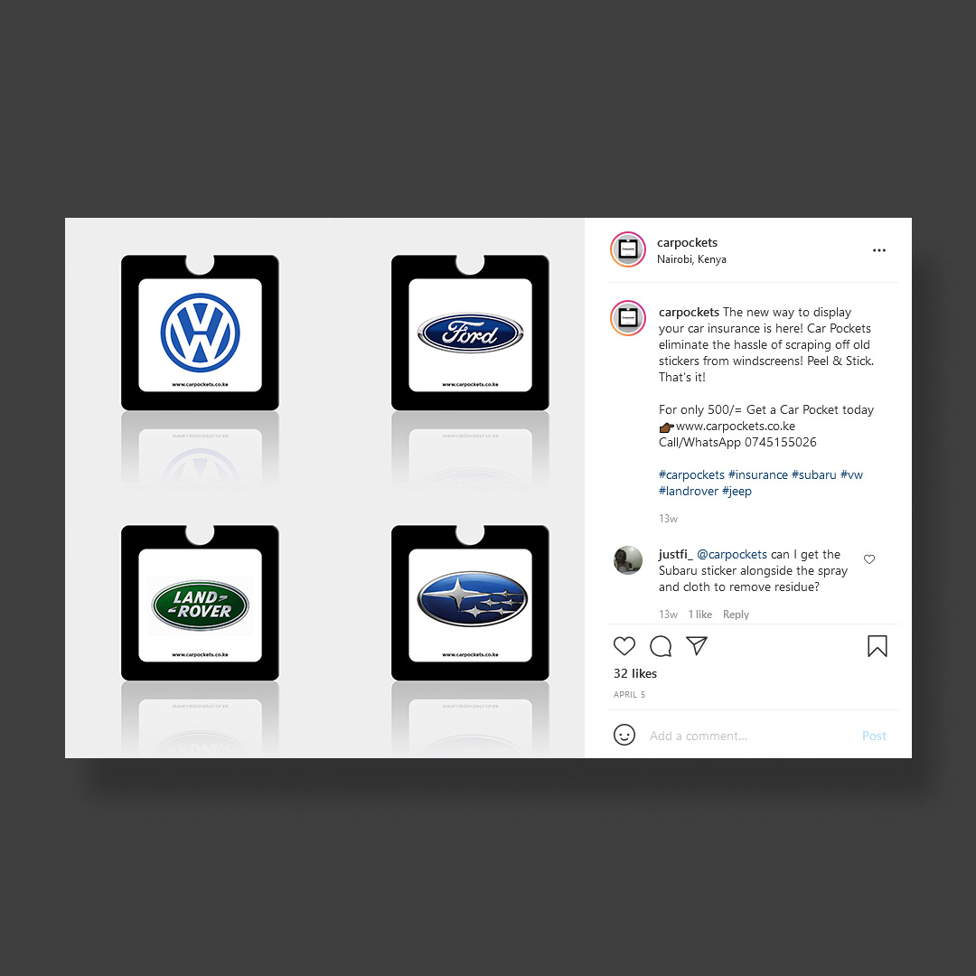 Car Pockets - Kapu Digital